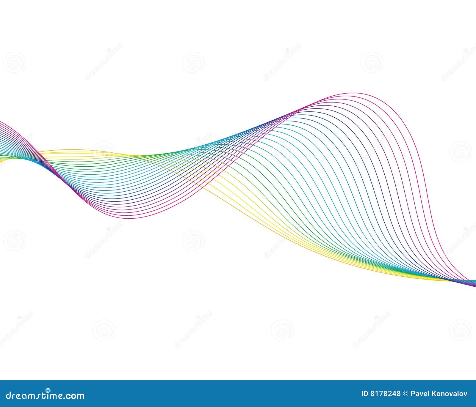 Colourful lines stock vector. Illustration of color, elements - 8178248