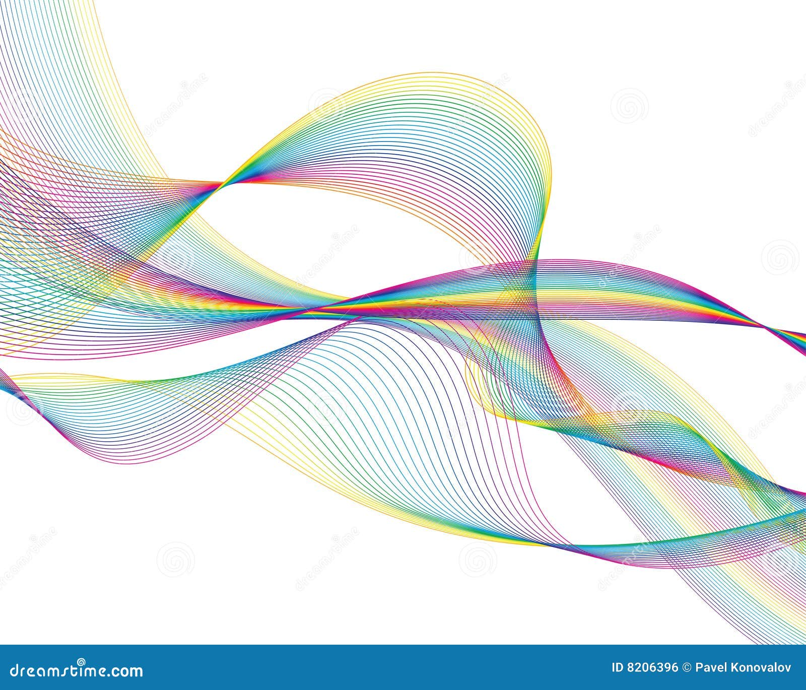 Colourful lines stock vector. Illustration of decorations - 8206396