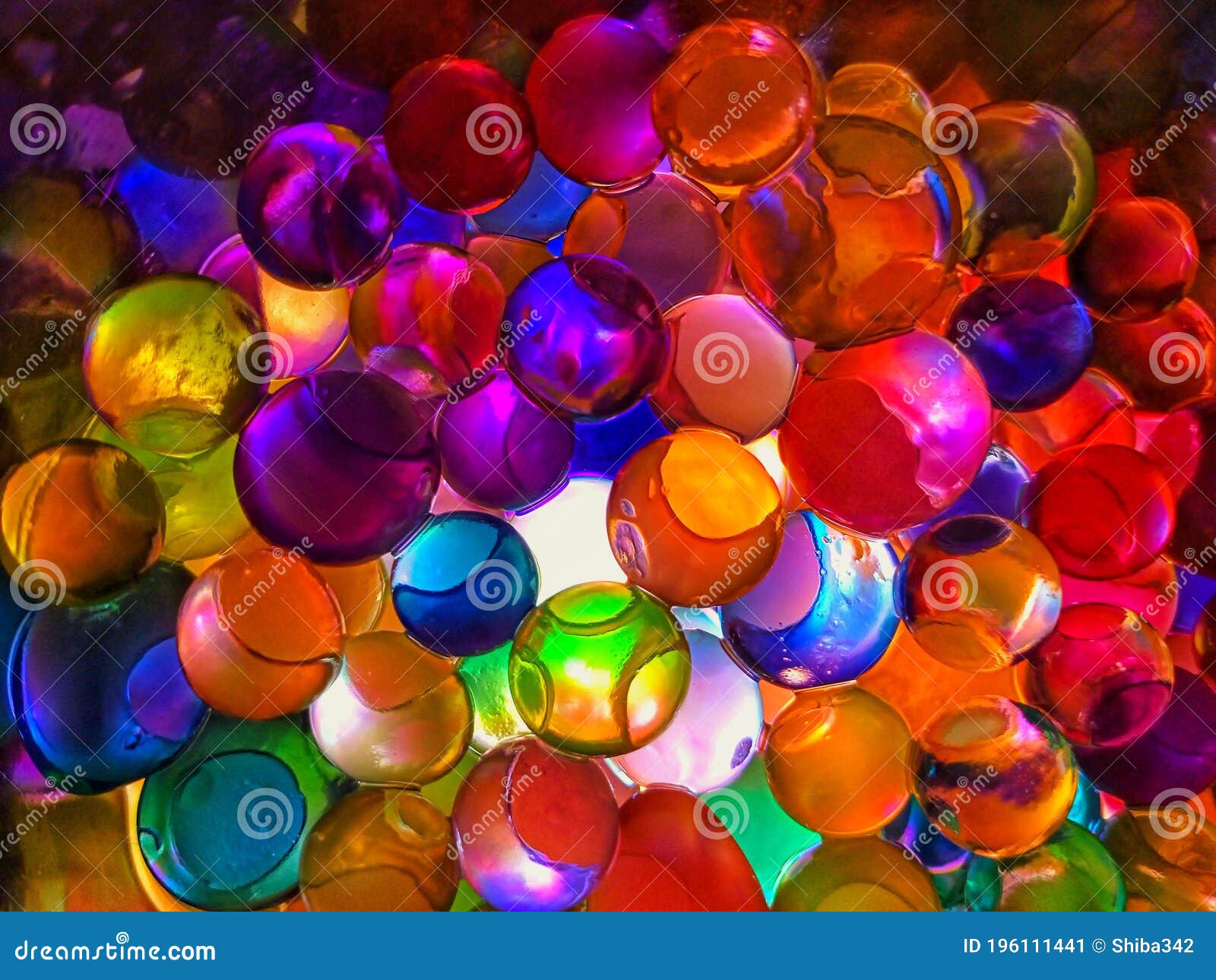 Colourful Magic Jelly Water Balls Stock Image - Image of balls ...