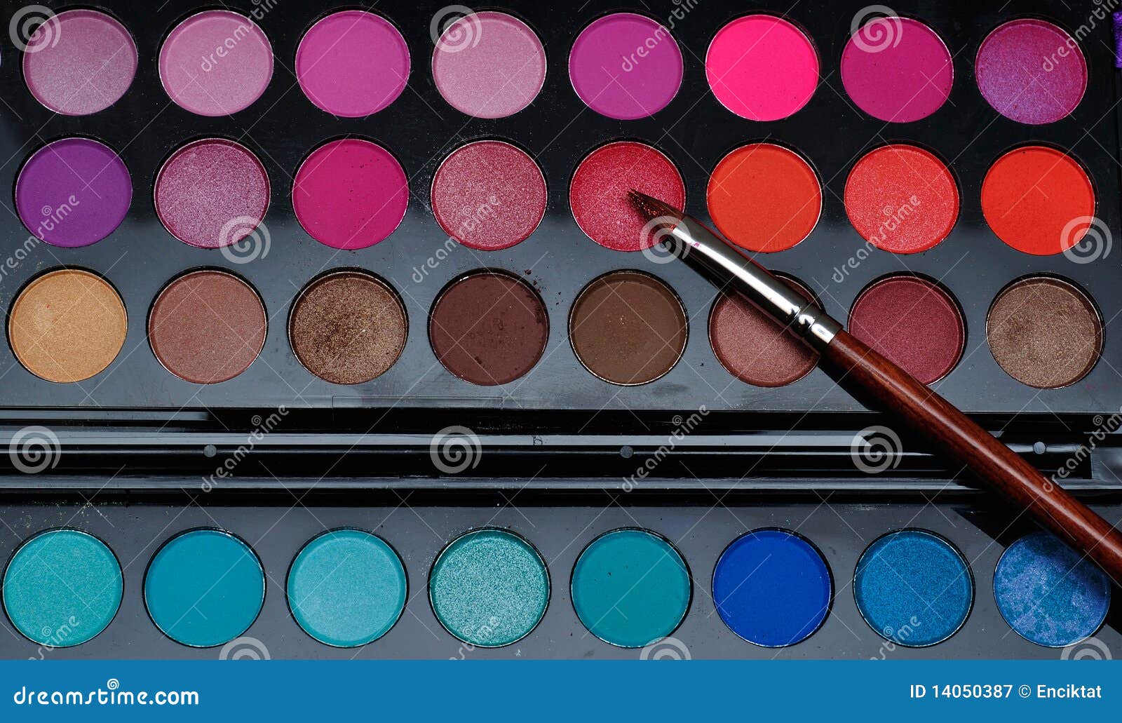 Colourful makeup stock image. Image of eyeshadow, colored - 14050387