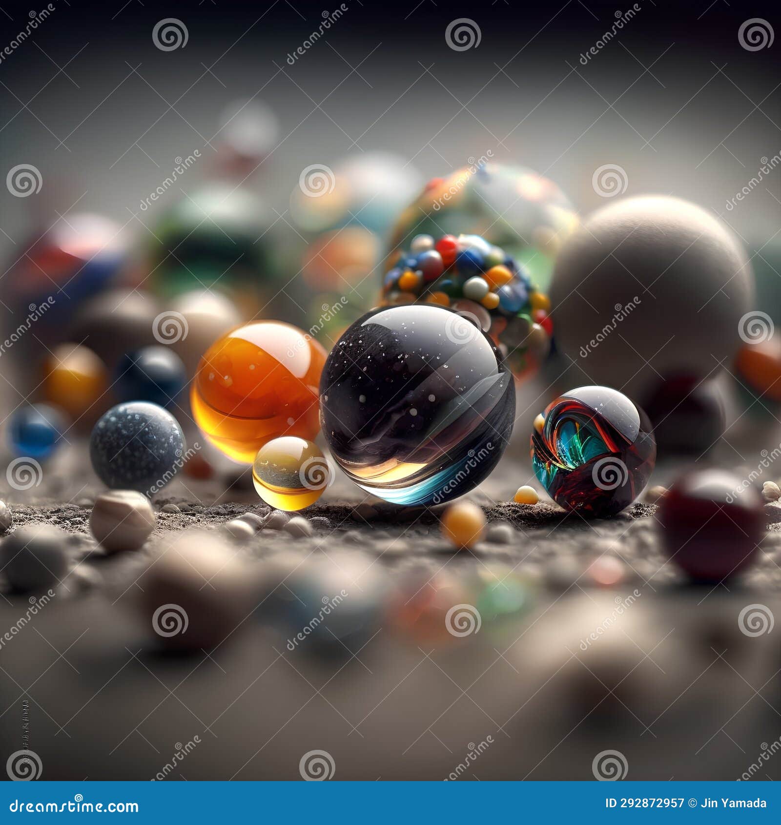 Marbles Or Colourful Balls Cartoon Vector | CartoonDealer.com #2969339