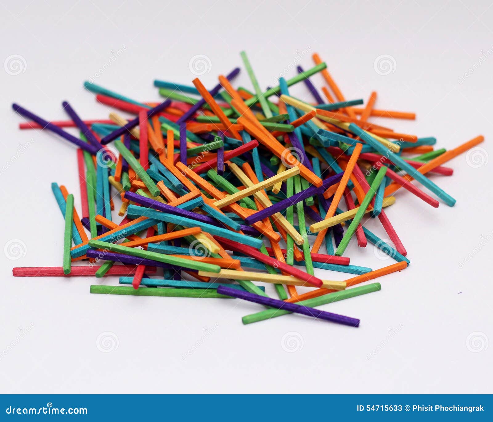 Colourful matchsticks stock image. Image of matchsticks - 54715633
