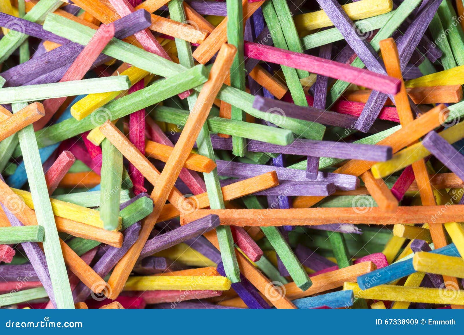 Colourful Matchsticks Close Up Stock Image - Image of colourful, orange ...