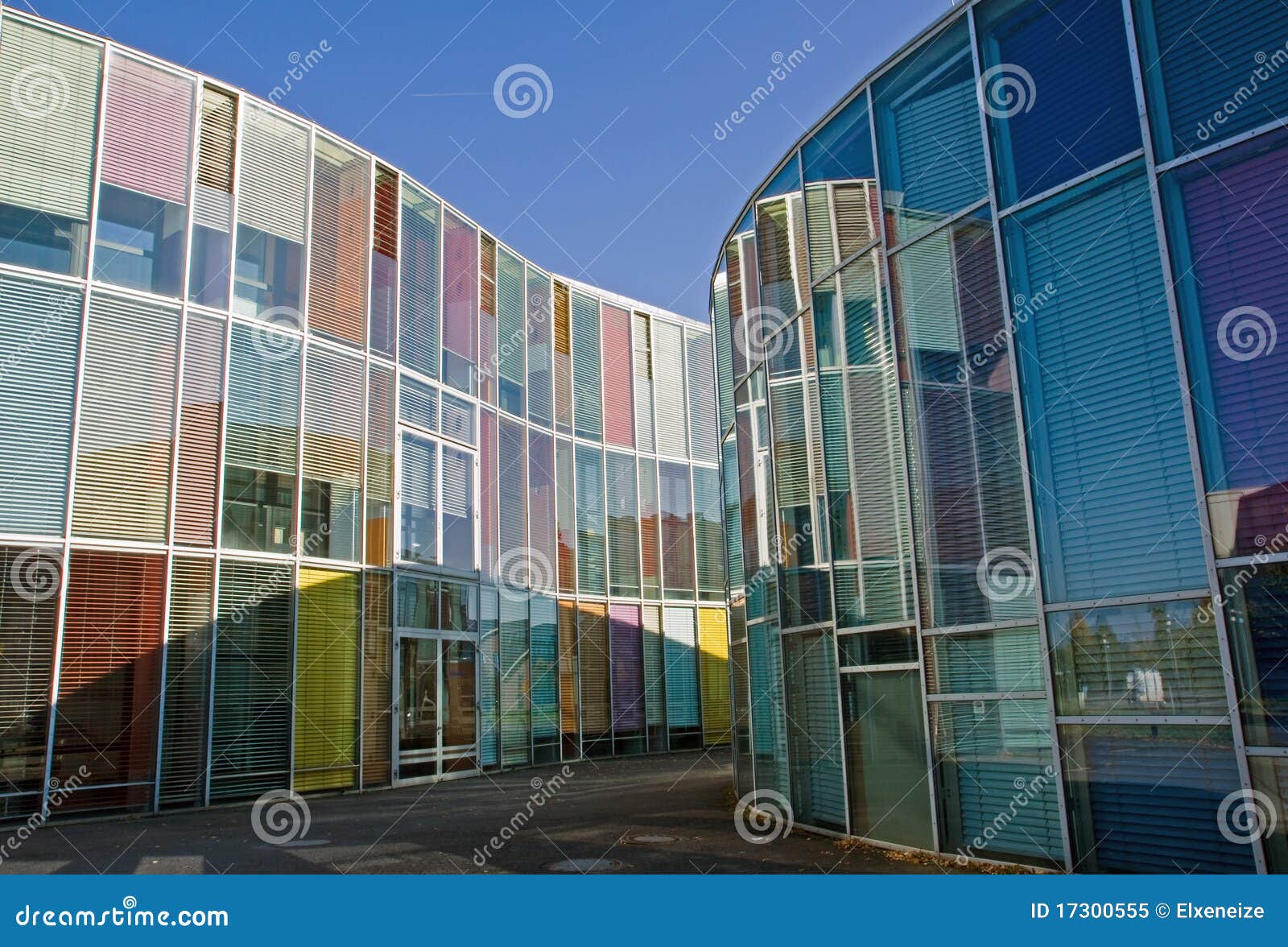 Colourful Modern Architecture Stock Image - Image of beautiful, ornate ...