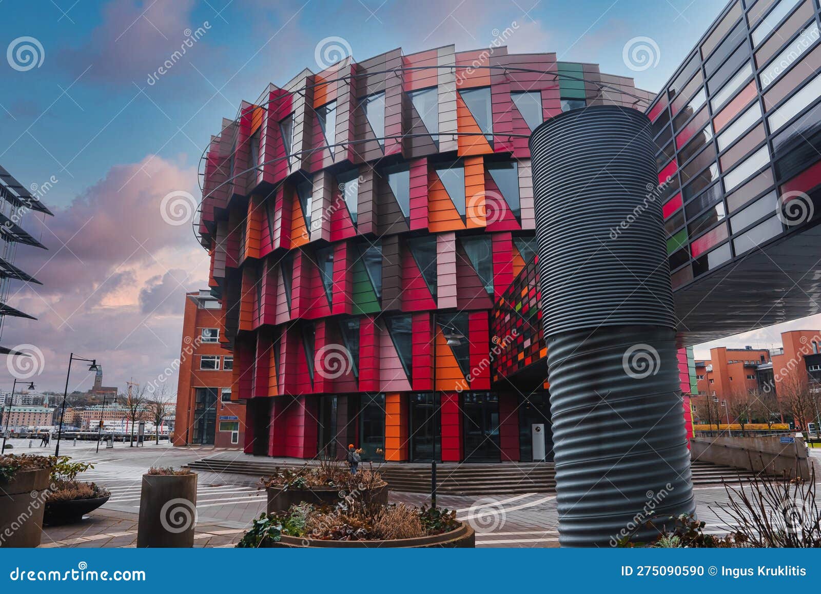 Colourful Modern Architecture of the Chalmers Technical University ...