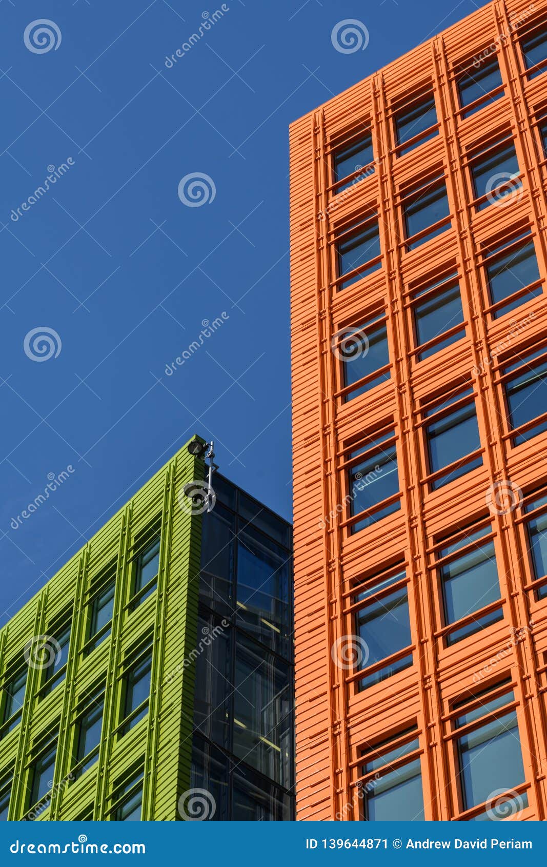 Colourful Modern Architecture Stock Image - Image of building, colorful ...
