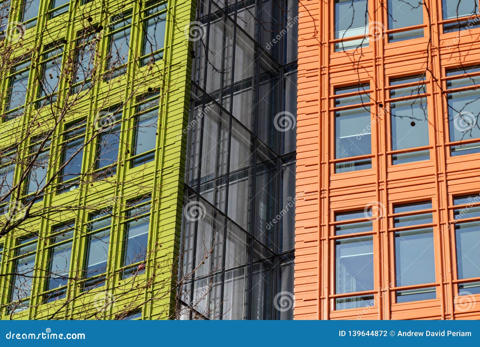 Colourful Modern Architecture Stock Photo - Image of london, luxury ...