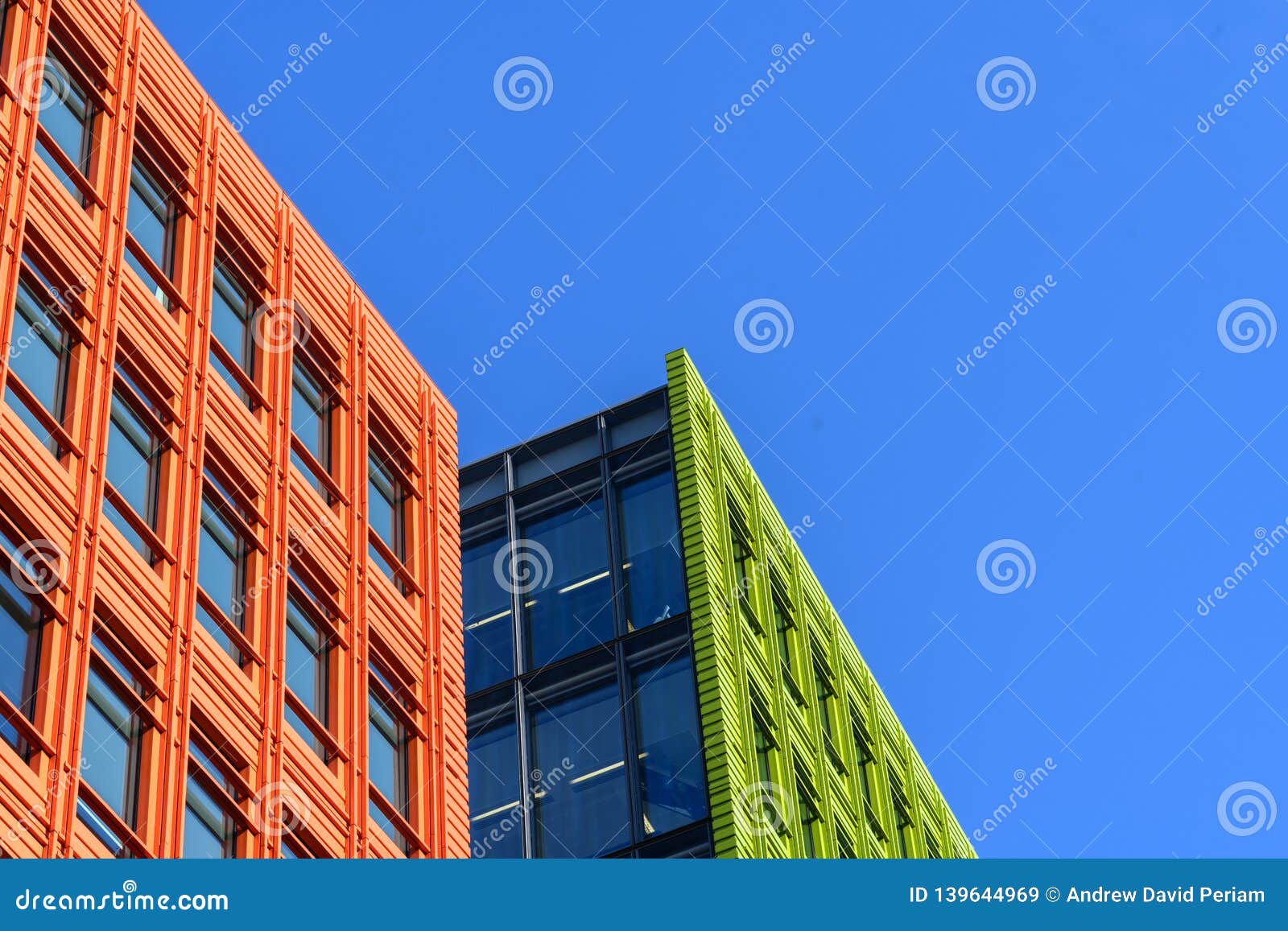 Colourful Modern Architecture Stock Image - Image of colourful ...