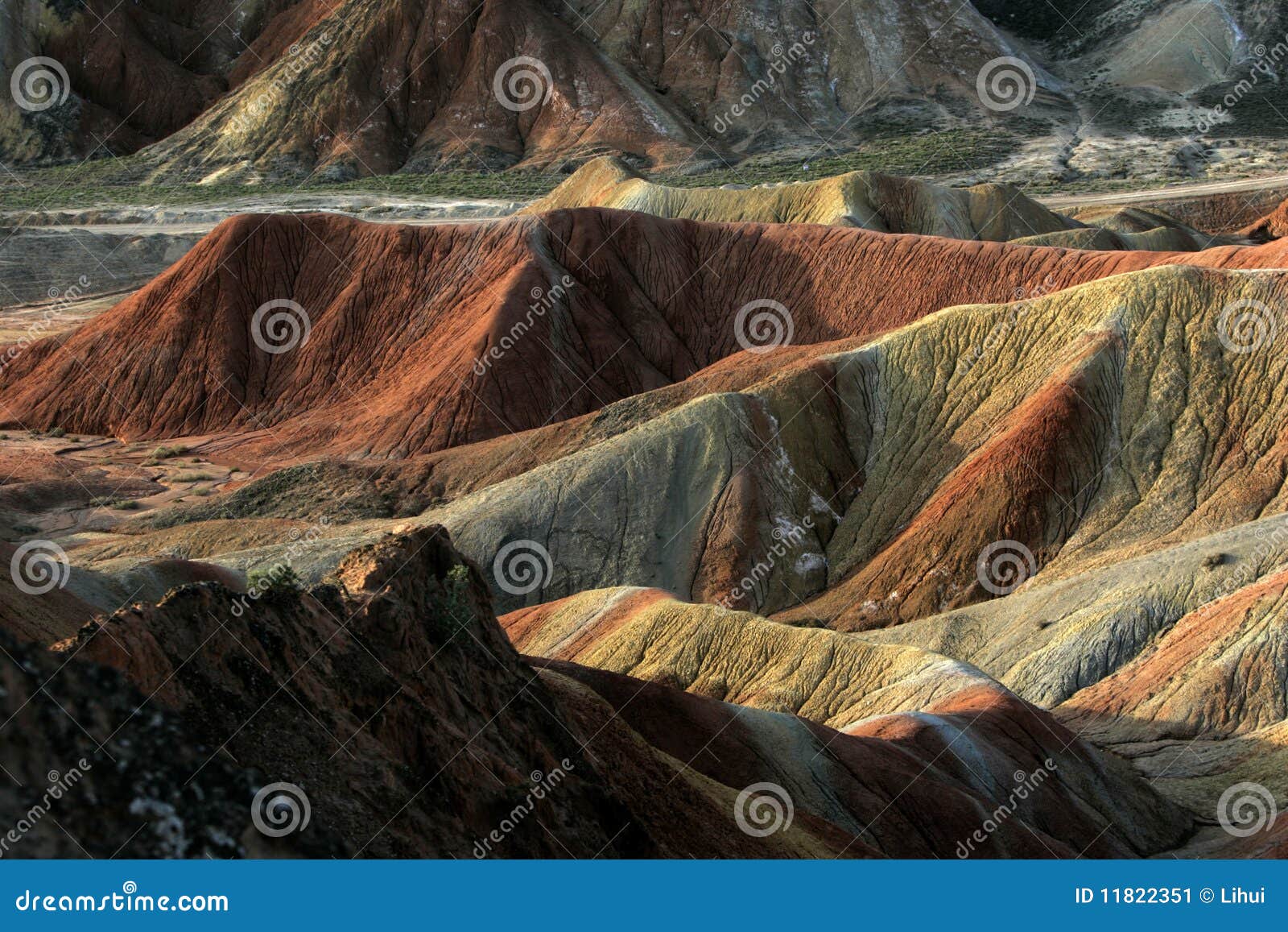 Colourful mountain stock image. Image of color, scenery - 11822351