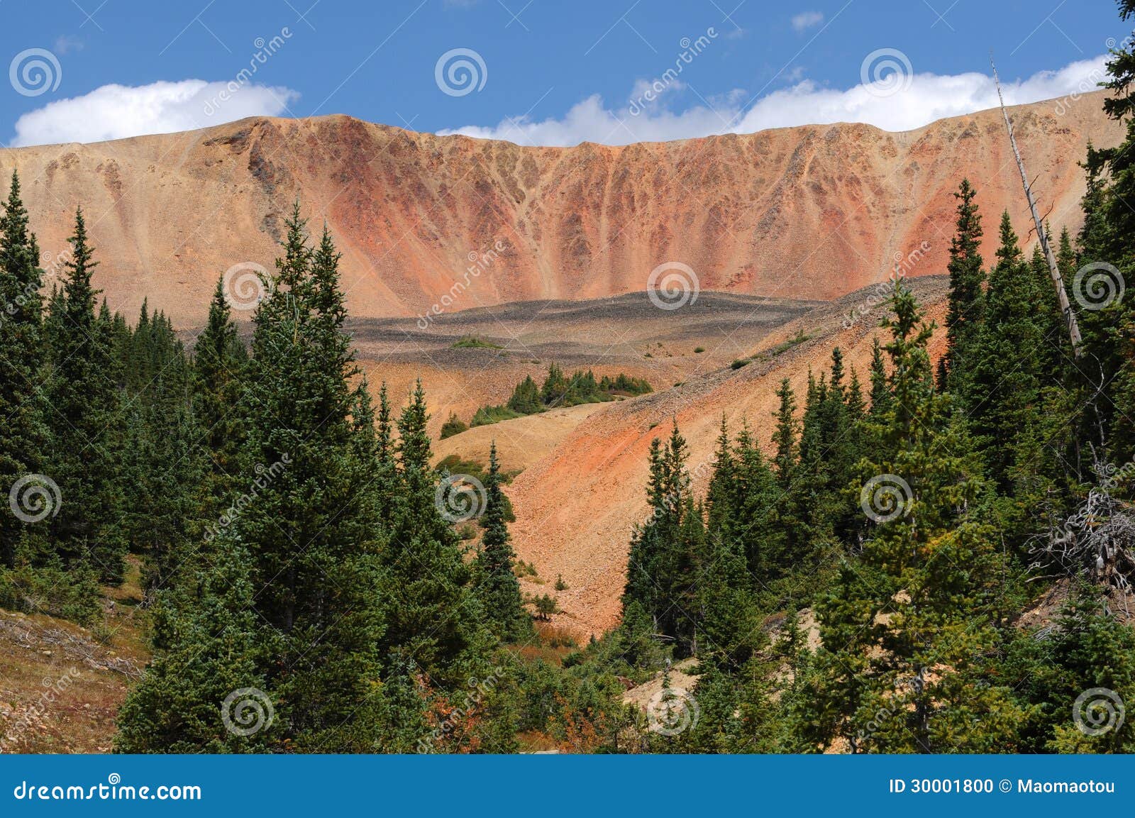 Red Cliff - Horizontal stock photo. Image of horizontal - 30001800
