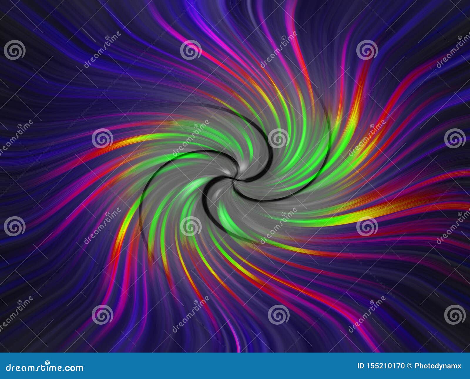 A Vortex Of Spinning Colour Stock Photo | CartoonDealer.com #163161474