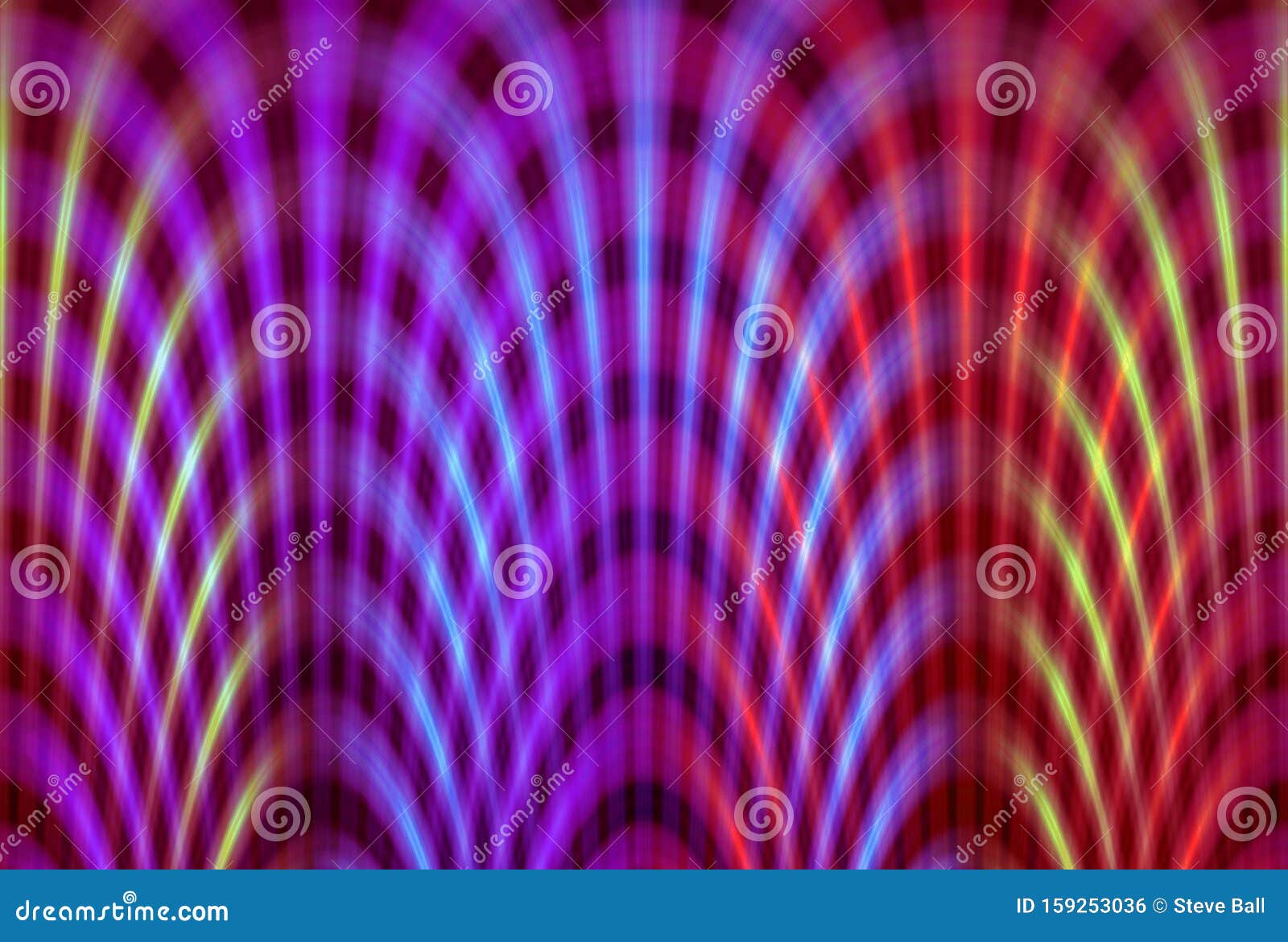 Colourful Light Trails Pattern Stock Photo - Image of background ...