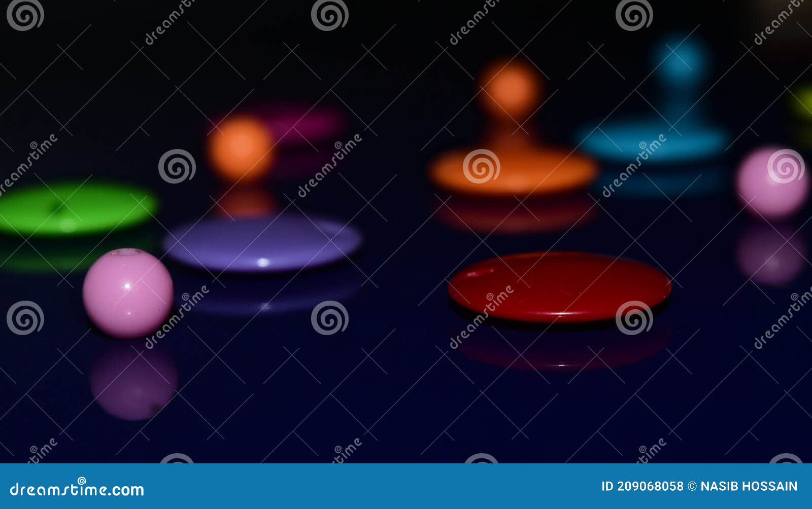 Colourful Multiple Plastic Objects Stock Photo - Image of elements ...