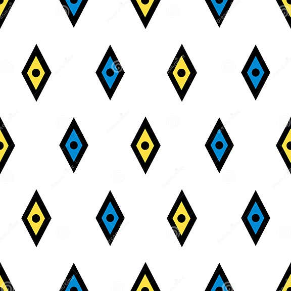 Colourfull Ndebele Design Pattern Backgrounds Stock Vector ...