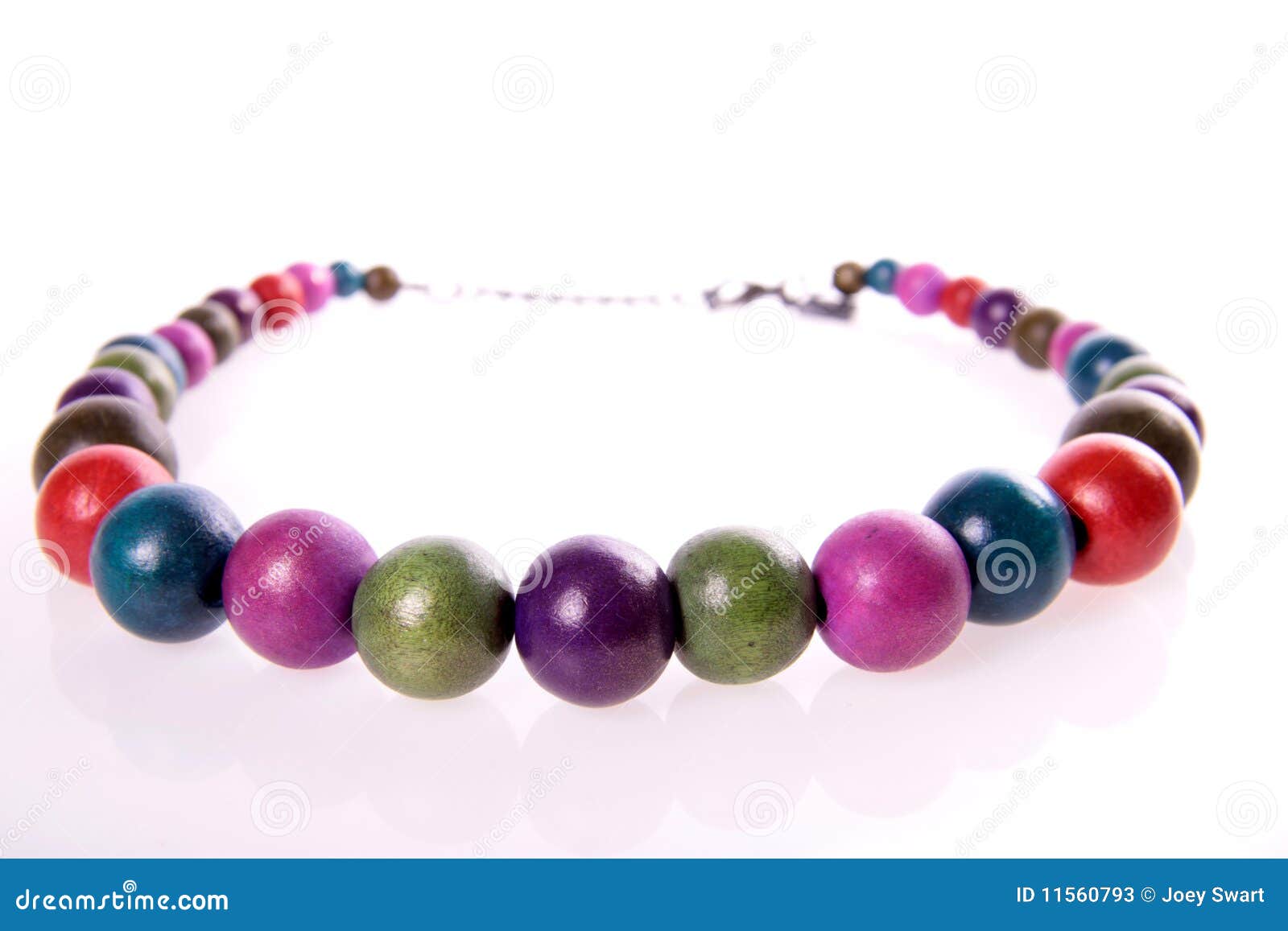Colourful necklace. stock image. Image of pattern, beautiful - 11560793