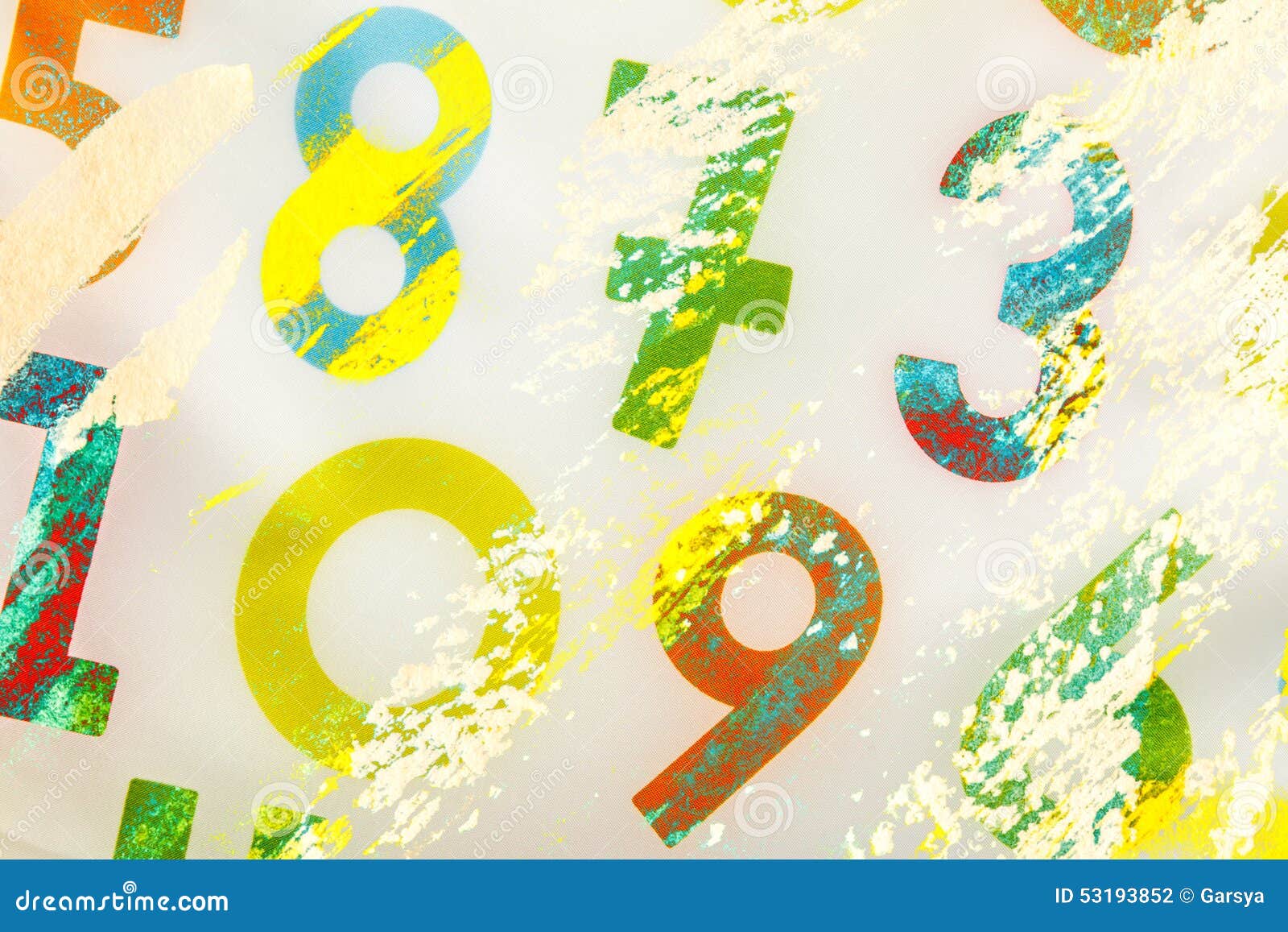 Colourful Numbers As Background Stock Photo - Image of digit, pattern ...