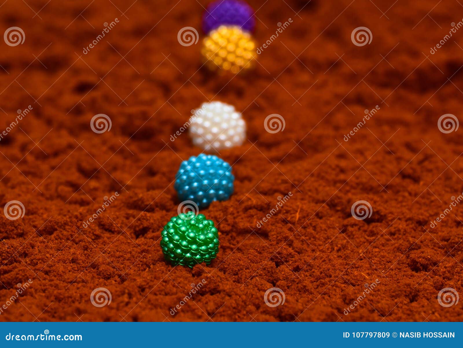 Colourful Objects Round Shape Stock Photograph Stock Image - Image of ...