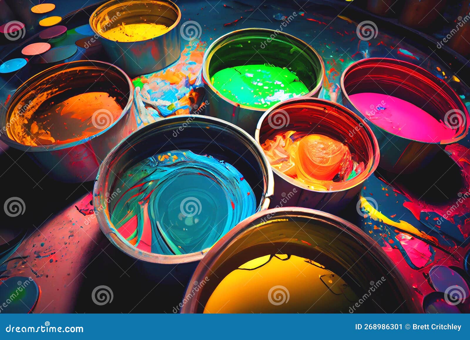 Paint Pots Computer Icons Cartoon Vector | CartoonDealer.com #116696693
