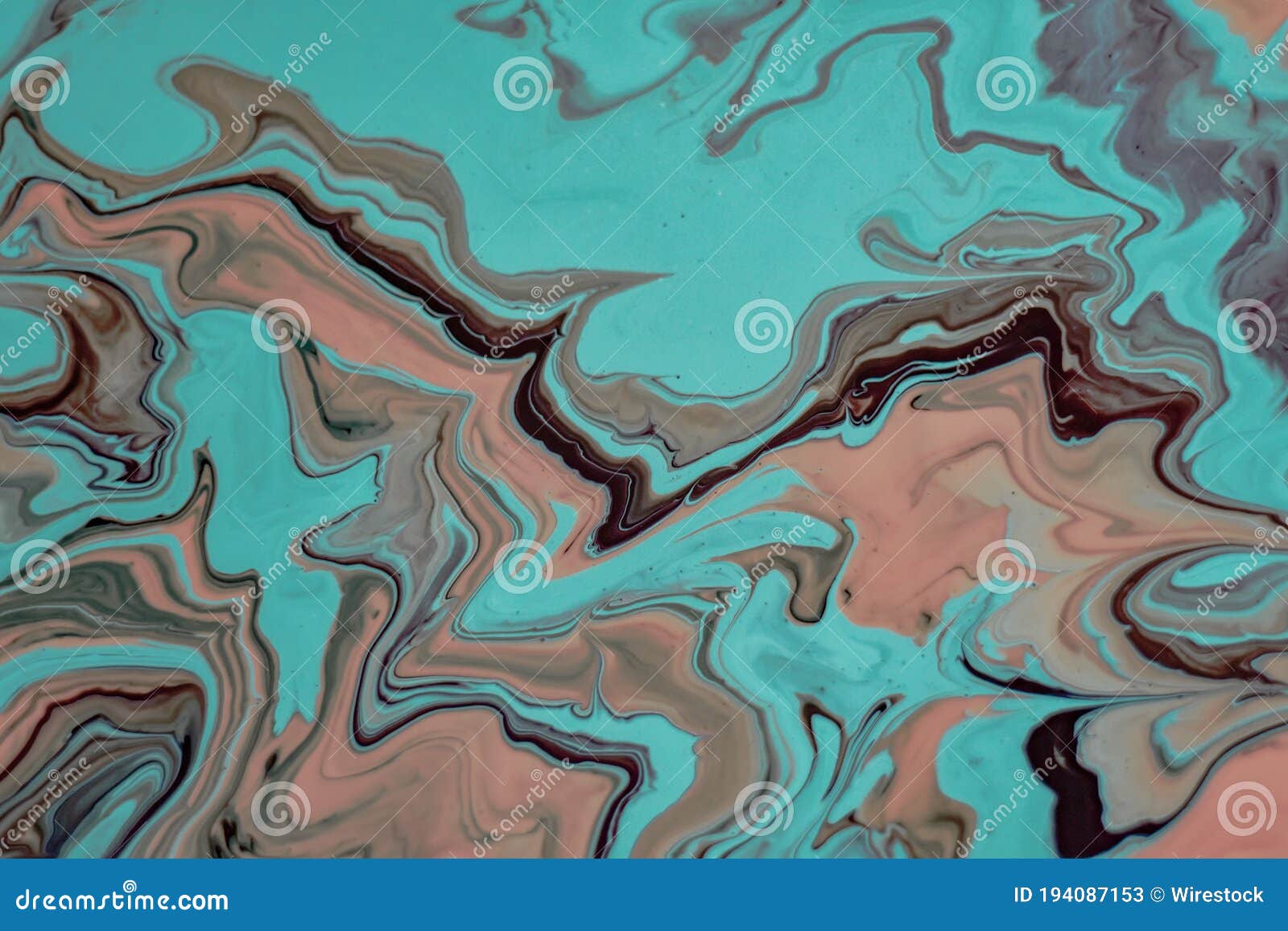 Colourful Paint Splattered on the Paper Stock Image - Image of artistic ...