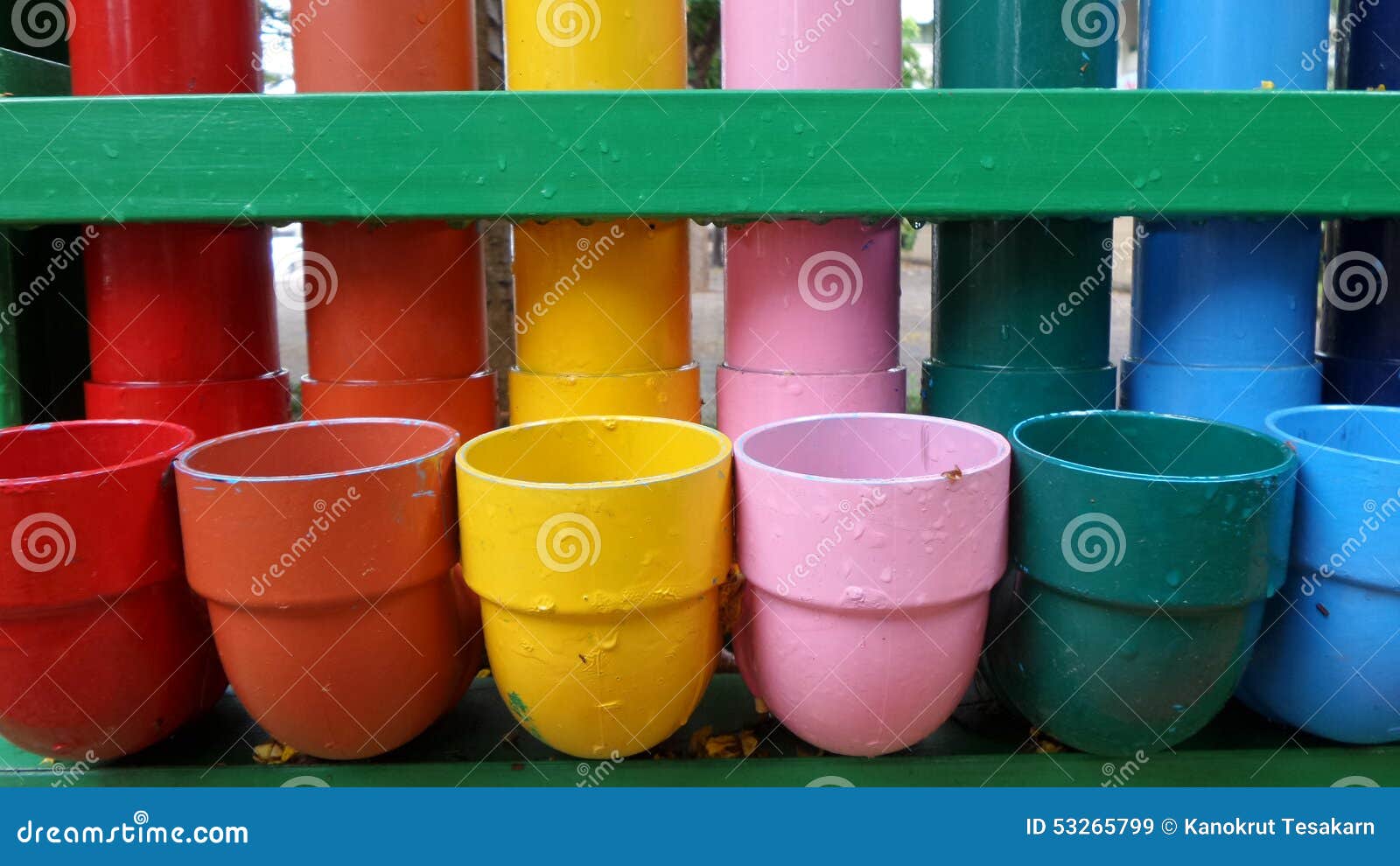 Colourful painted pipe stock image. Image of pink, pipe - 53265799