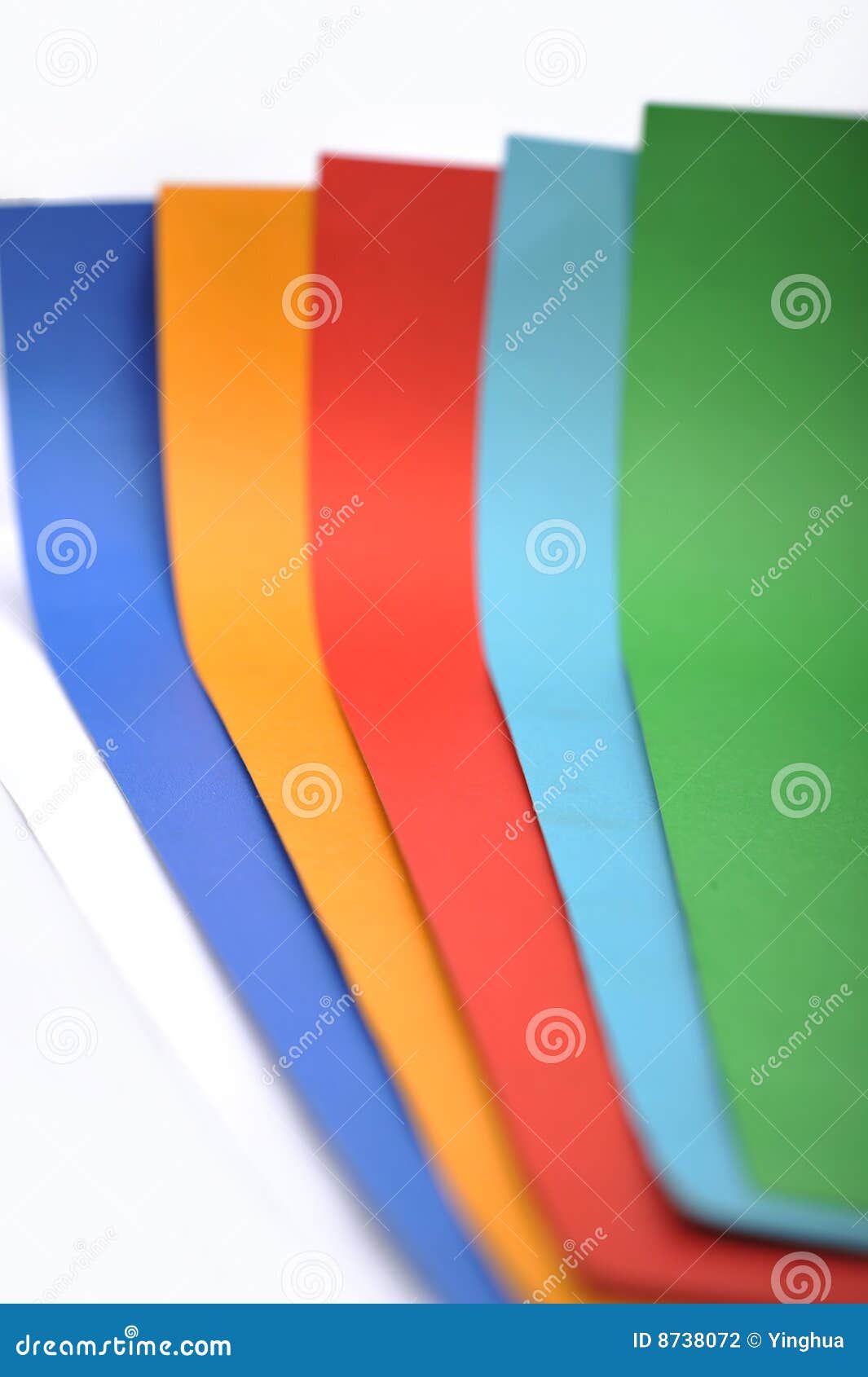 Colourful paper stock photo. Image of green, paper, colours - 8738072