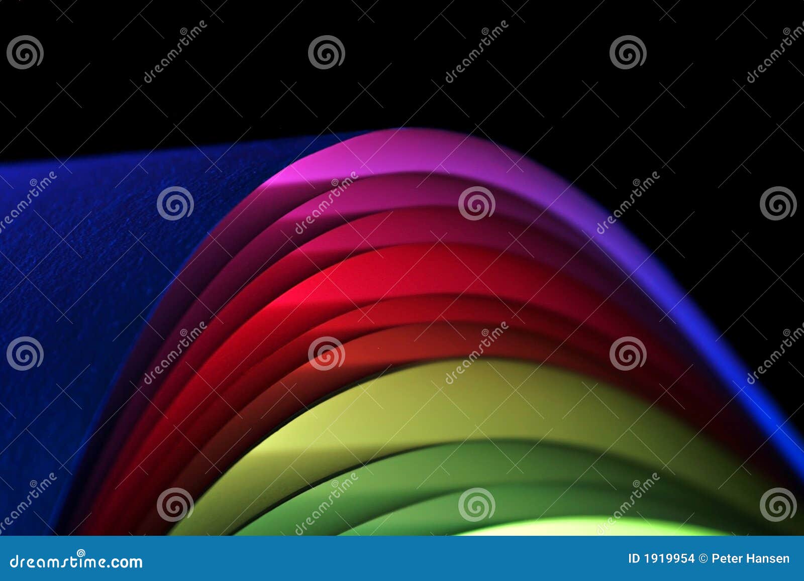 Colourful paper arches stock photo. Image of modern, dynamic - 1919954