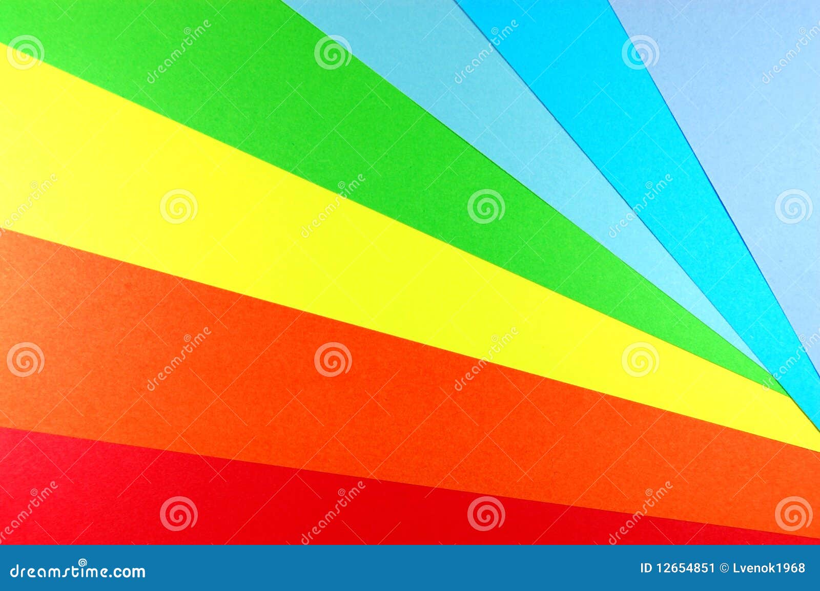 Colourful Paper - rainbow stock image. Image of color - 12654851
