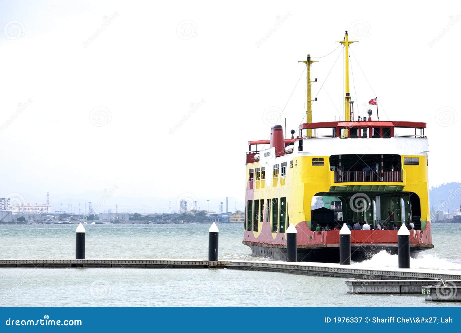Colourful Passenger & Car Ferry Stock Image - Image of tour, ferryboat ...
