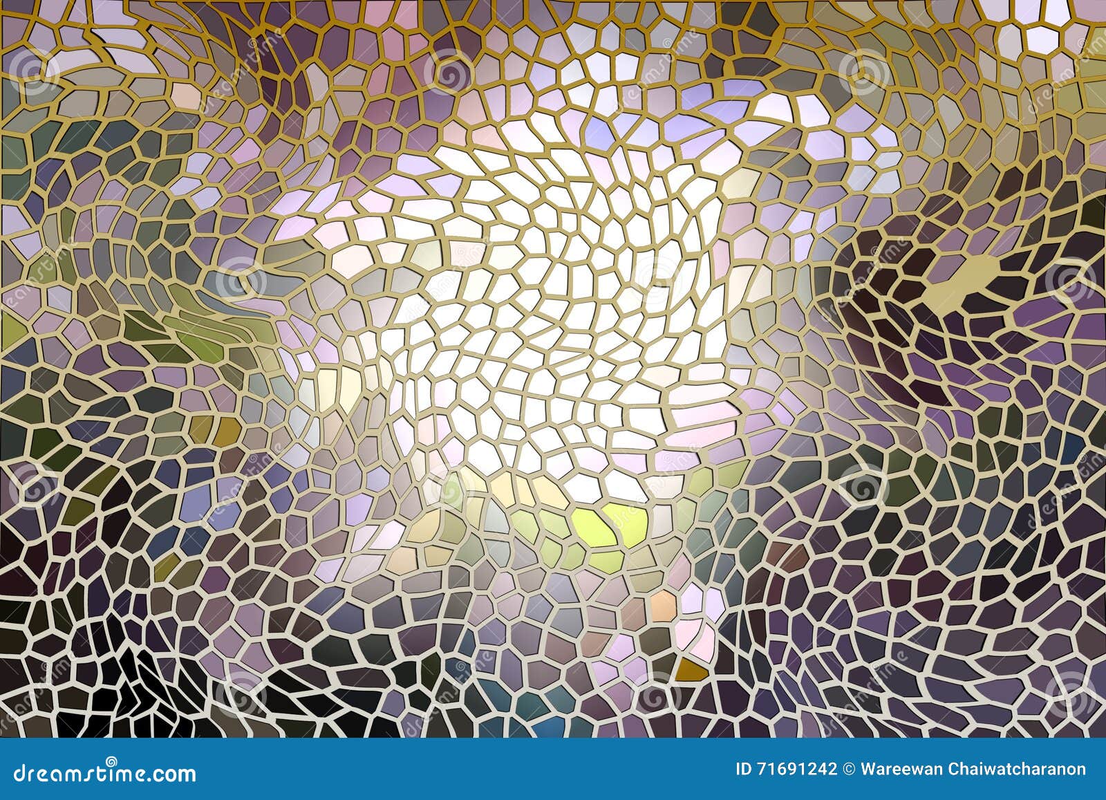 Colourful Pastel Various Shape Pattern Abstract Dimension Stock ...