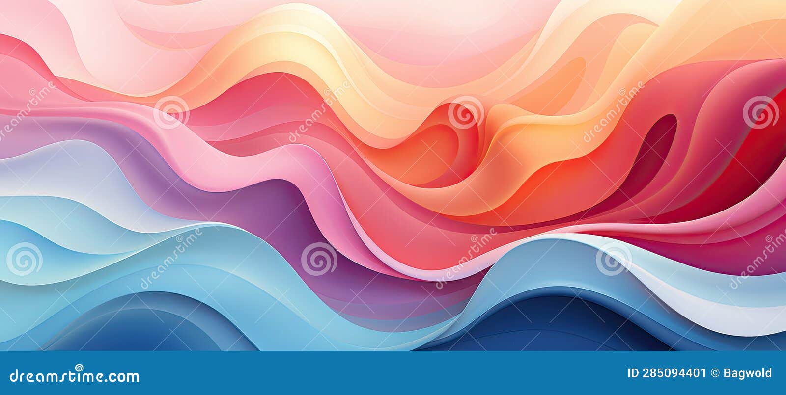 Colourful Pastel Color Leaves Background. Stock Photo | CartoonDealer ...