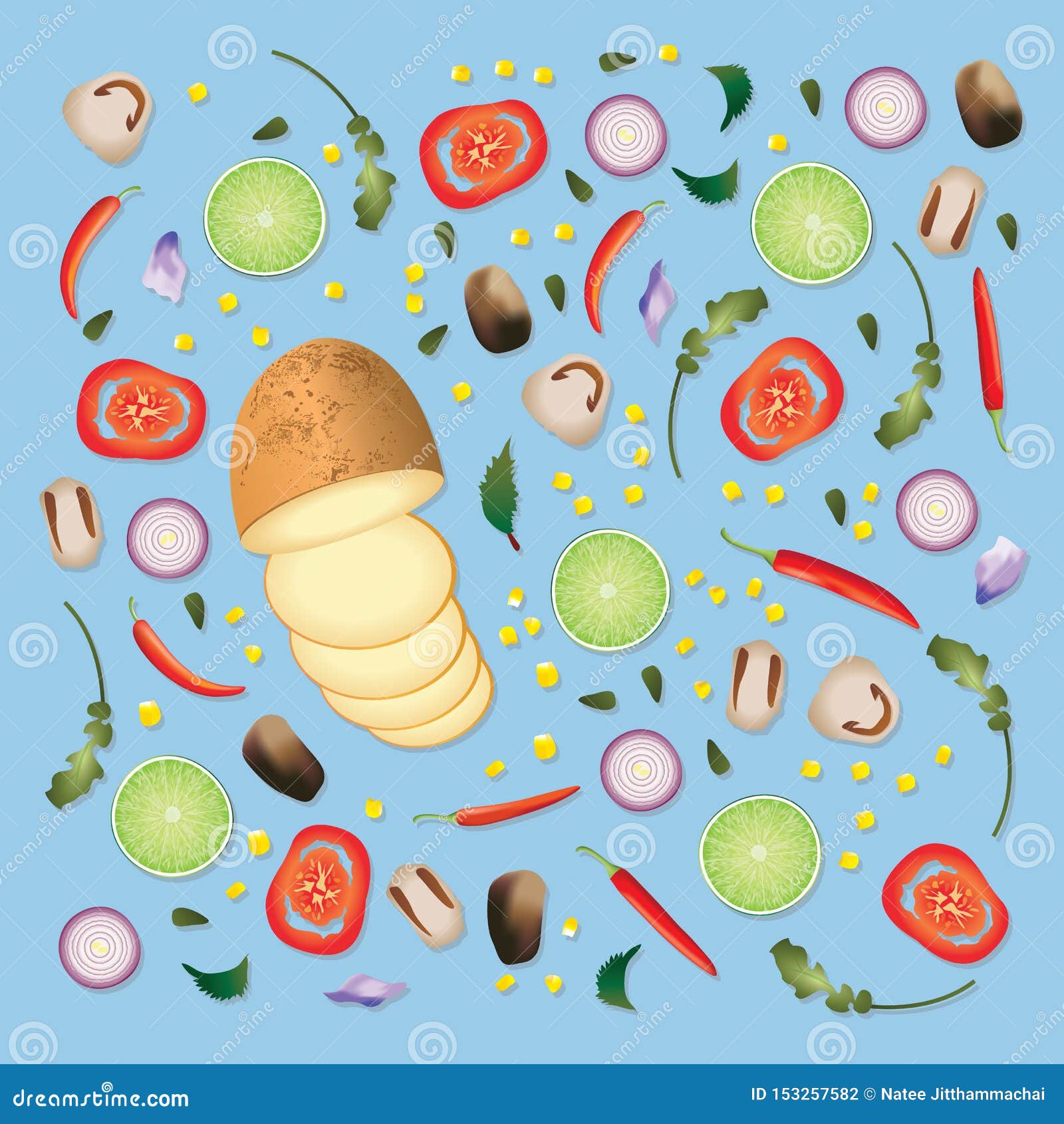 Corn Crake Crex Crex In The Field. Vector Silhouette | CartoonDealer ...