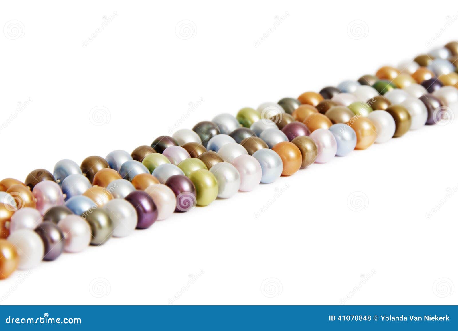 Colourful Pearls stock photo. Image of colourful, four - 41070848