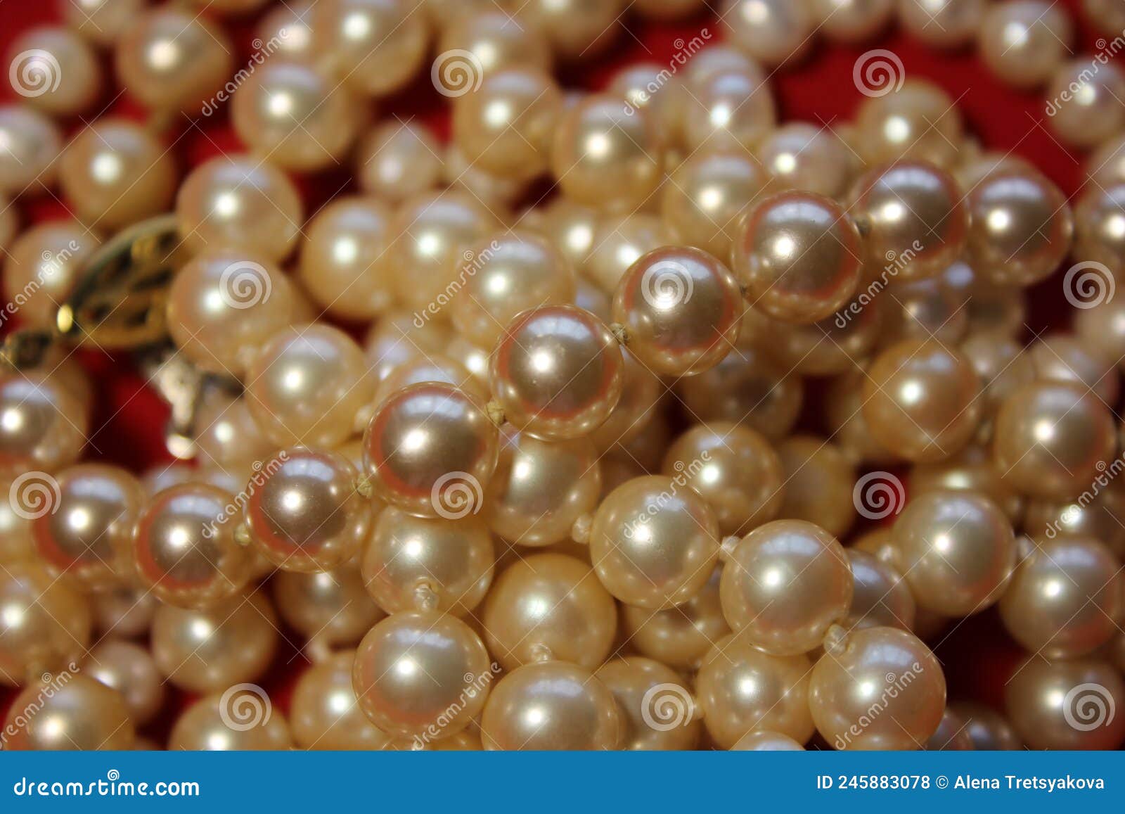 Colourful Pearls Reflecting the Light Stock Photo - Image of silver ...