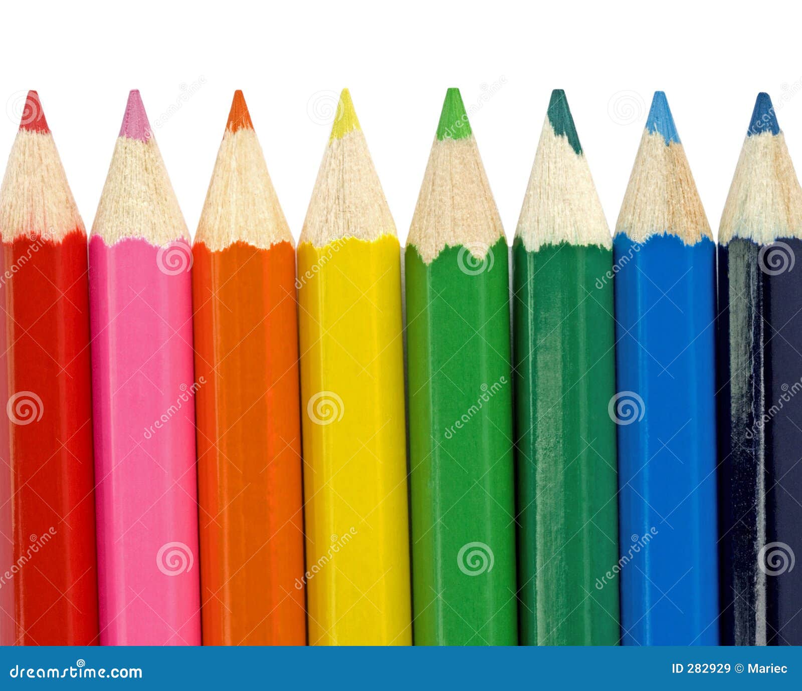 Colourful Pencils stock image. Image of colours, vertical - 282929