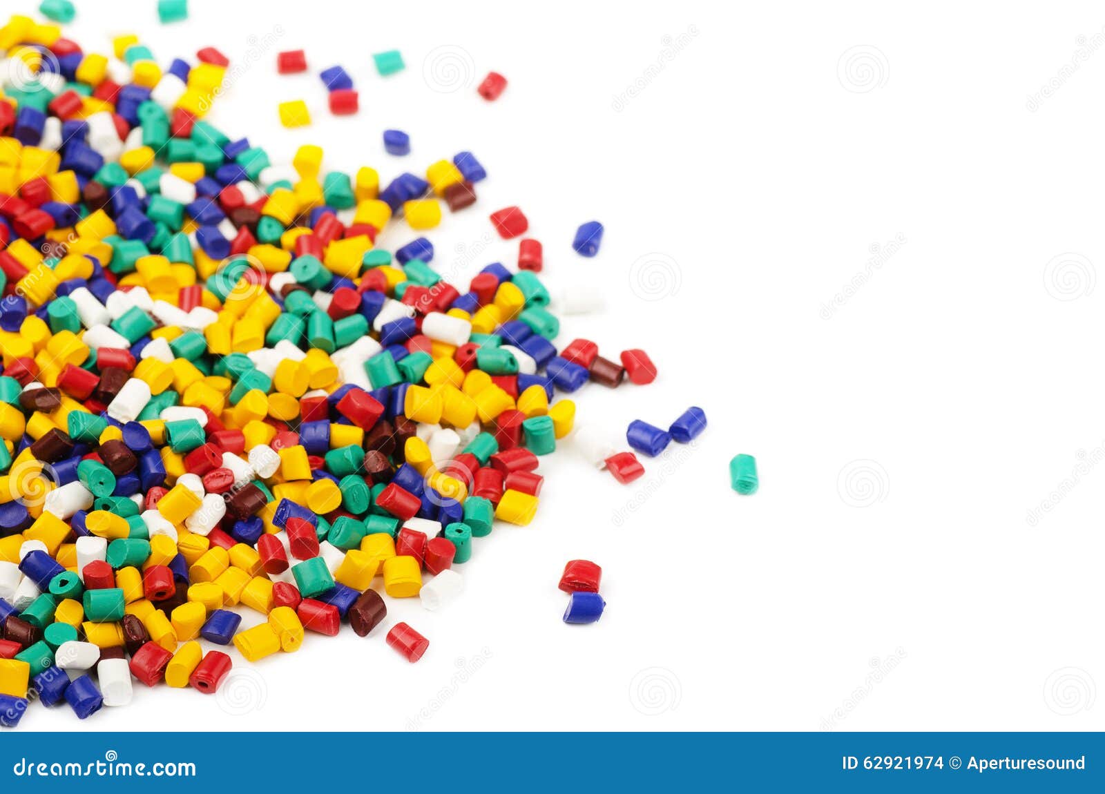 Colourful plastic granules stock photo. Image of group - 62921974