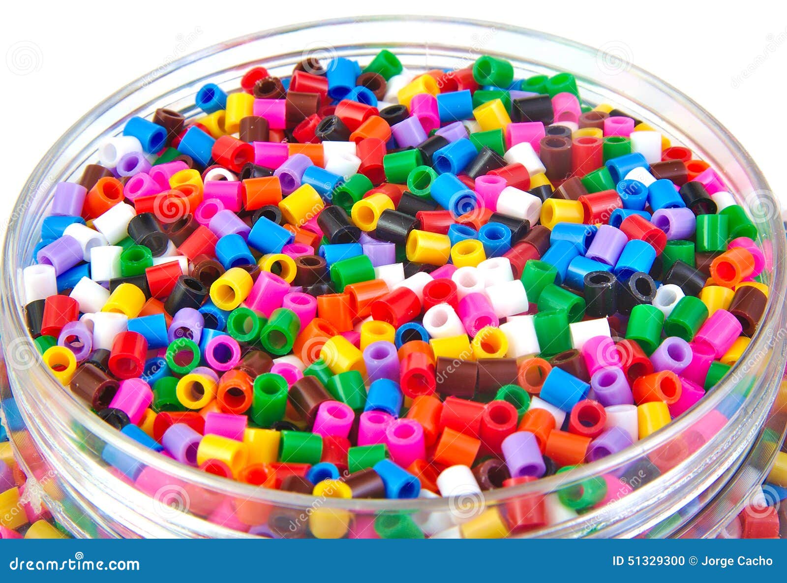 Colourful Plastic Small Cylinders Toys Stock Photo - Image of handcraft ...