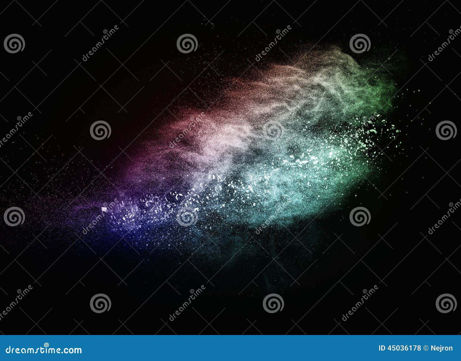 Colourful powder exploding stock photo. Image of blusher - 45036178