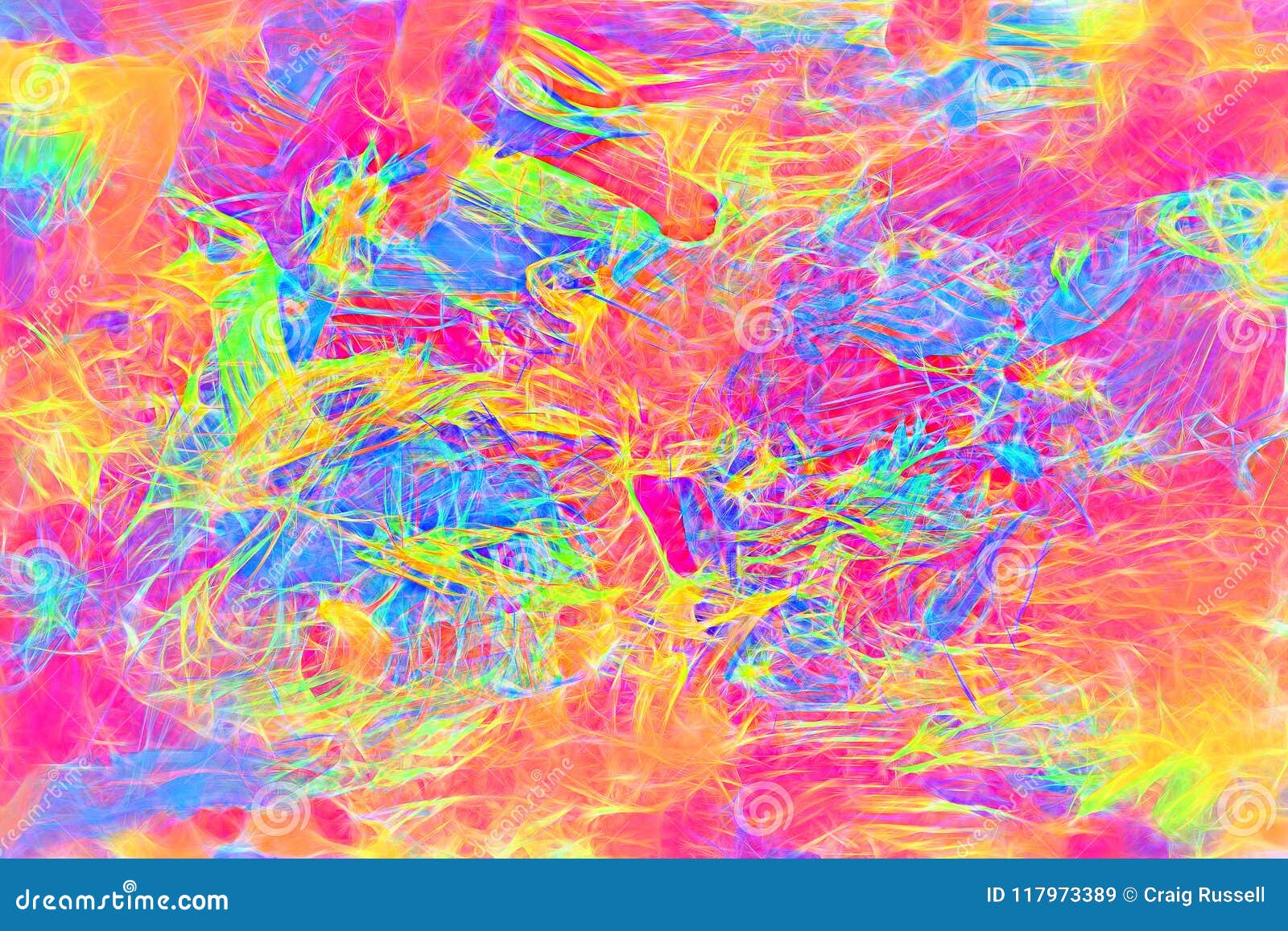 Colourful Random Abstract Background Pattern Stock Illustration ...
