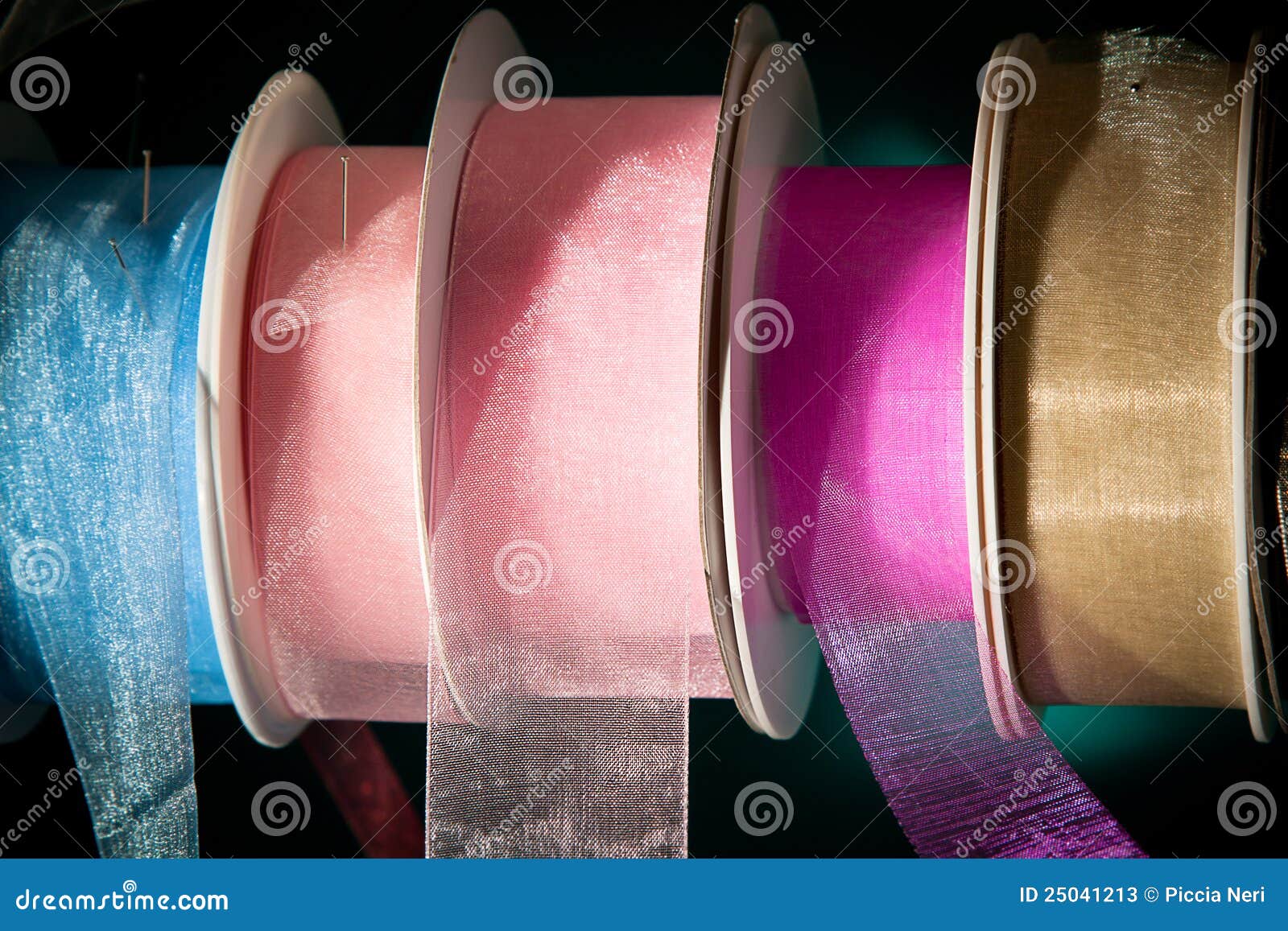 Colourful ribbon stock image. Image of mesh, pattern - 25041213