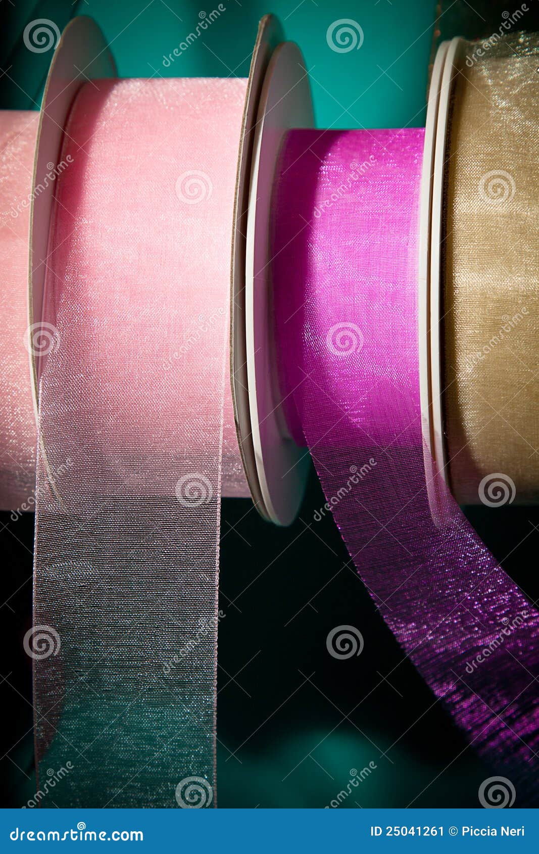 Colourful ribbon stock image. Image of fabric, craft - 25041261