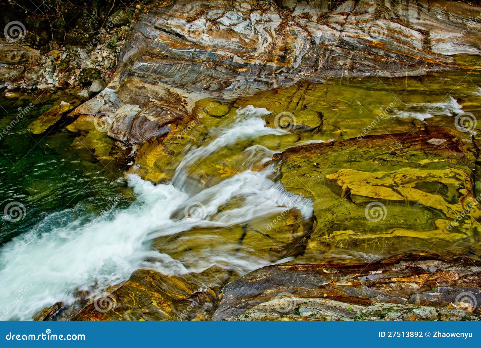 The Colourful River Bank stock photo. Image of nature - 27513892