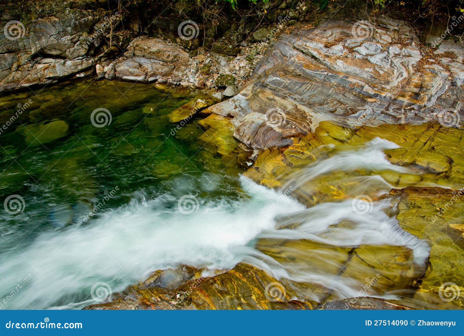 The Colourful River Bank stock photo. Image of paint - 27514090