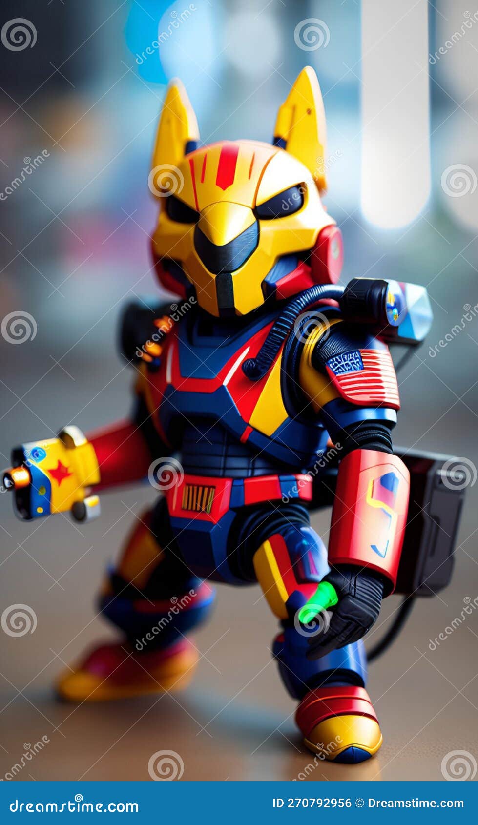 Colourful robot artwork stock illustration. Illustration of computer ...