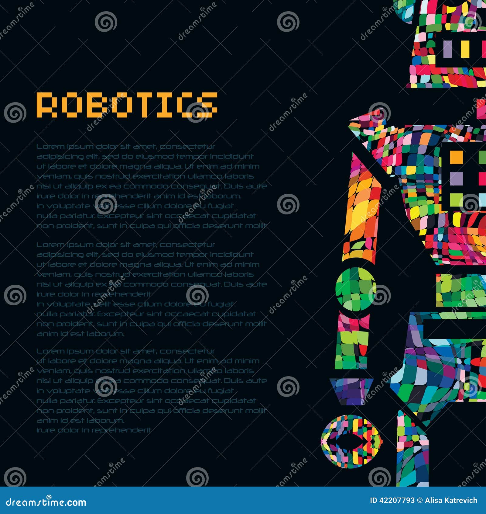 Cyborg Vector Icon On White Background. Flat Vector Cyborg Icon Symbol ...