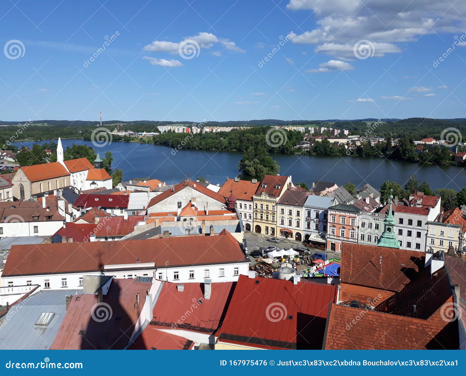 Colourful Rooftops of European Old Town Editorial Photo - Image of ...