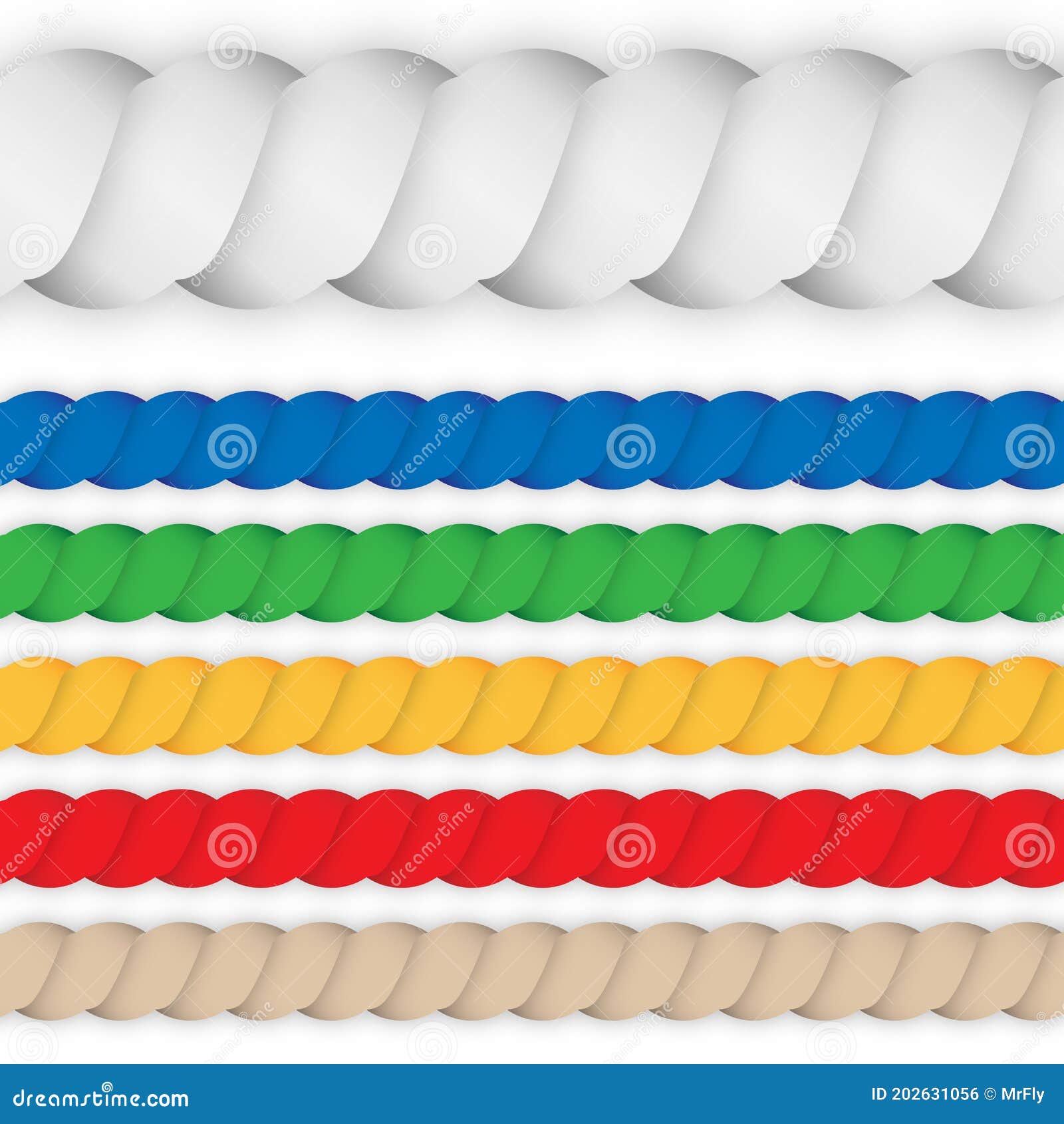 Rope Texture Vector Rope Seamless Pattern. Rope Texture Vector