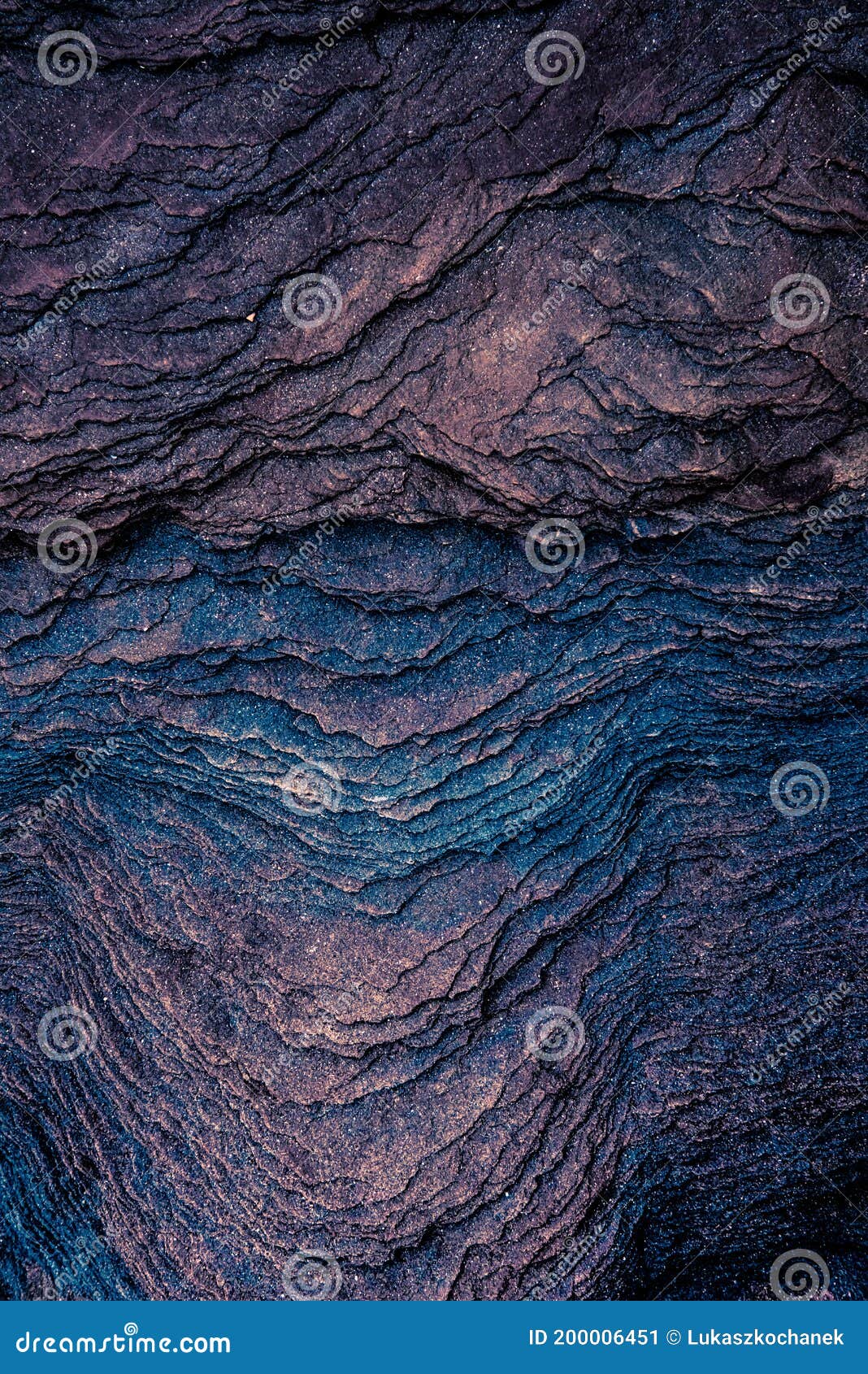 Colourful Sedimentary Rocks Formed by the Accumulation of Sediments ...