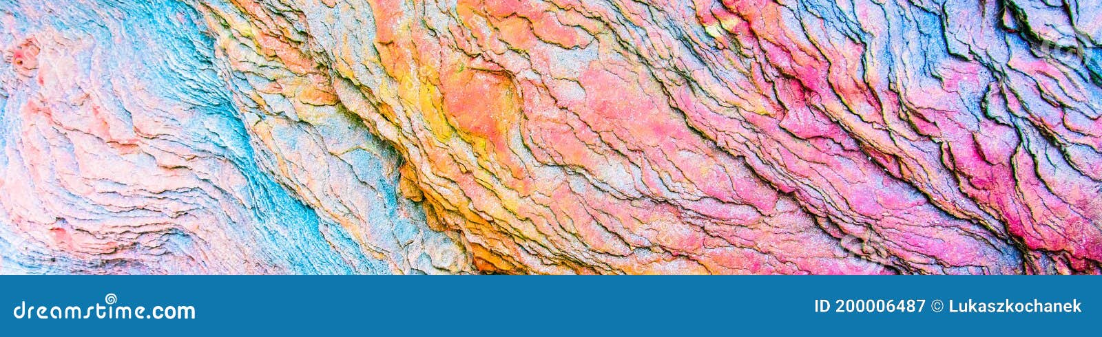 Colourful Sedimentary Rocks Formed by the Accumulation of Sediments â ...