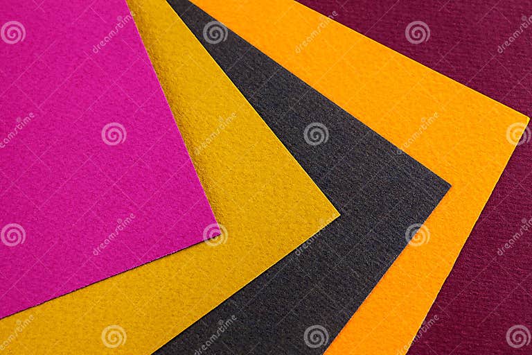 Colourful sheets of paper. stock image. Image of mauve - 100293831