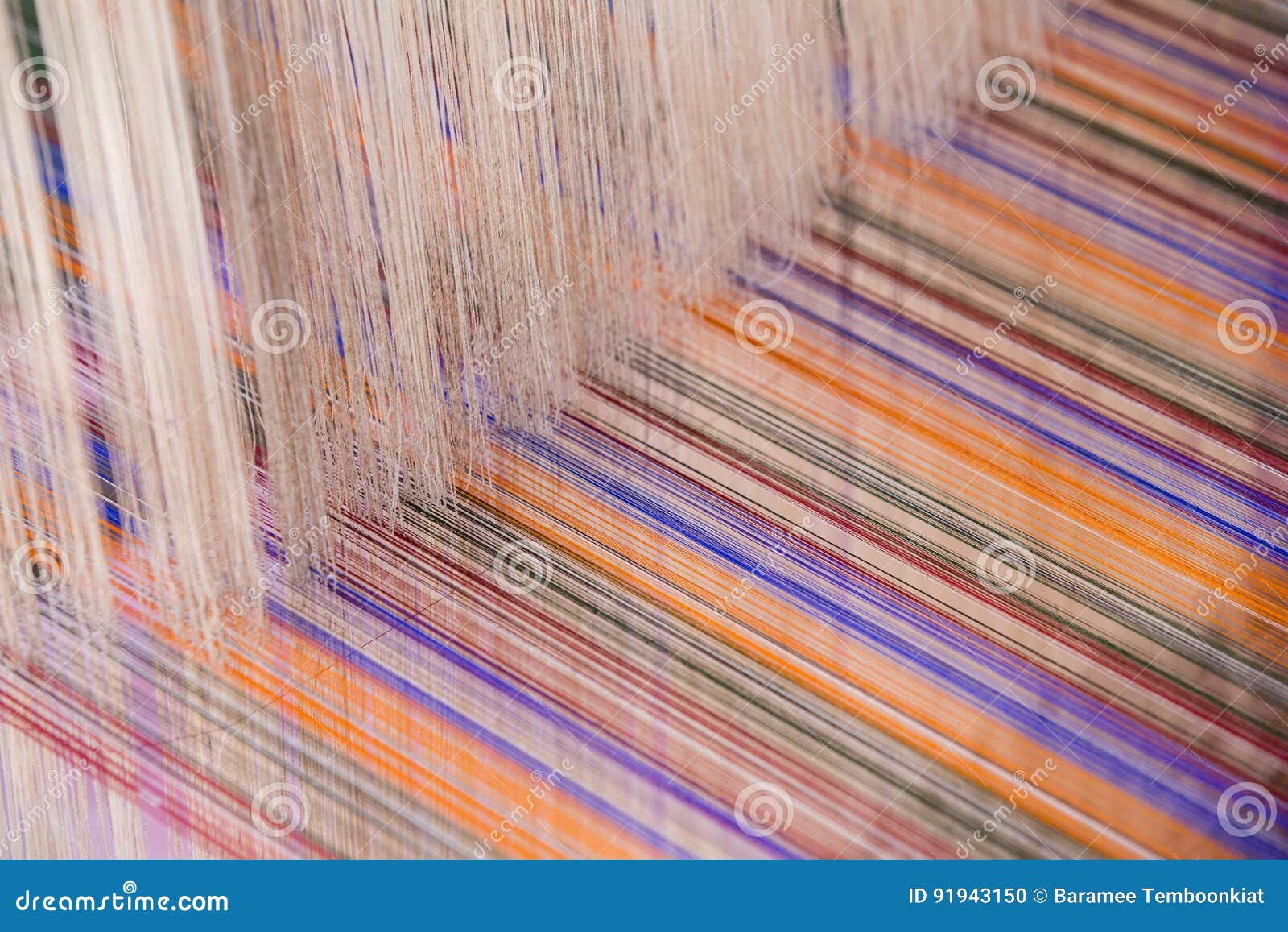Colourful silk thread stock photo. Image of close, fashion - 91943150